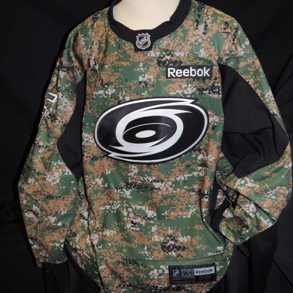 Carolina Hurricanes Authentic Military Appreciation Night Ron Hainsey ...