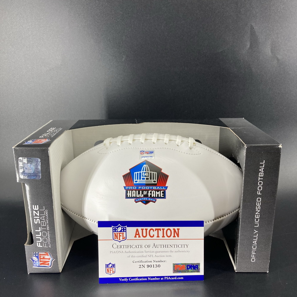 HOF - Packers Dave Robinson Signed Panel Ball with HOF Logo | The ...