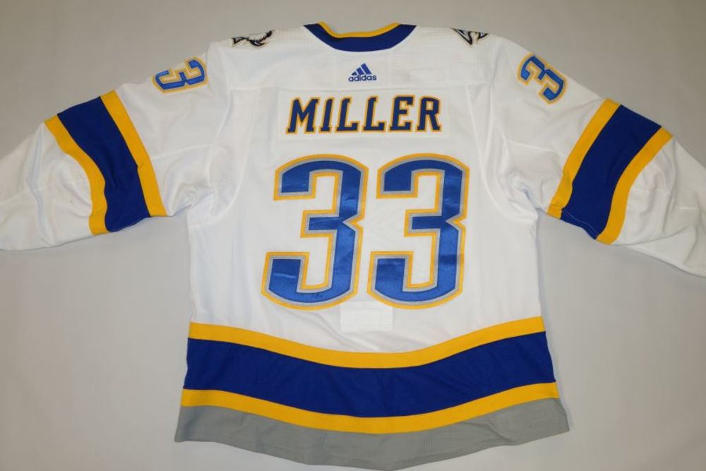 Colin Miller 2021 Buffalo Sabres Reverse Retro Jersey - NHL Auctions