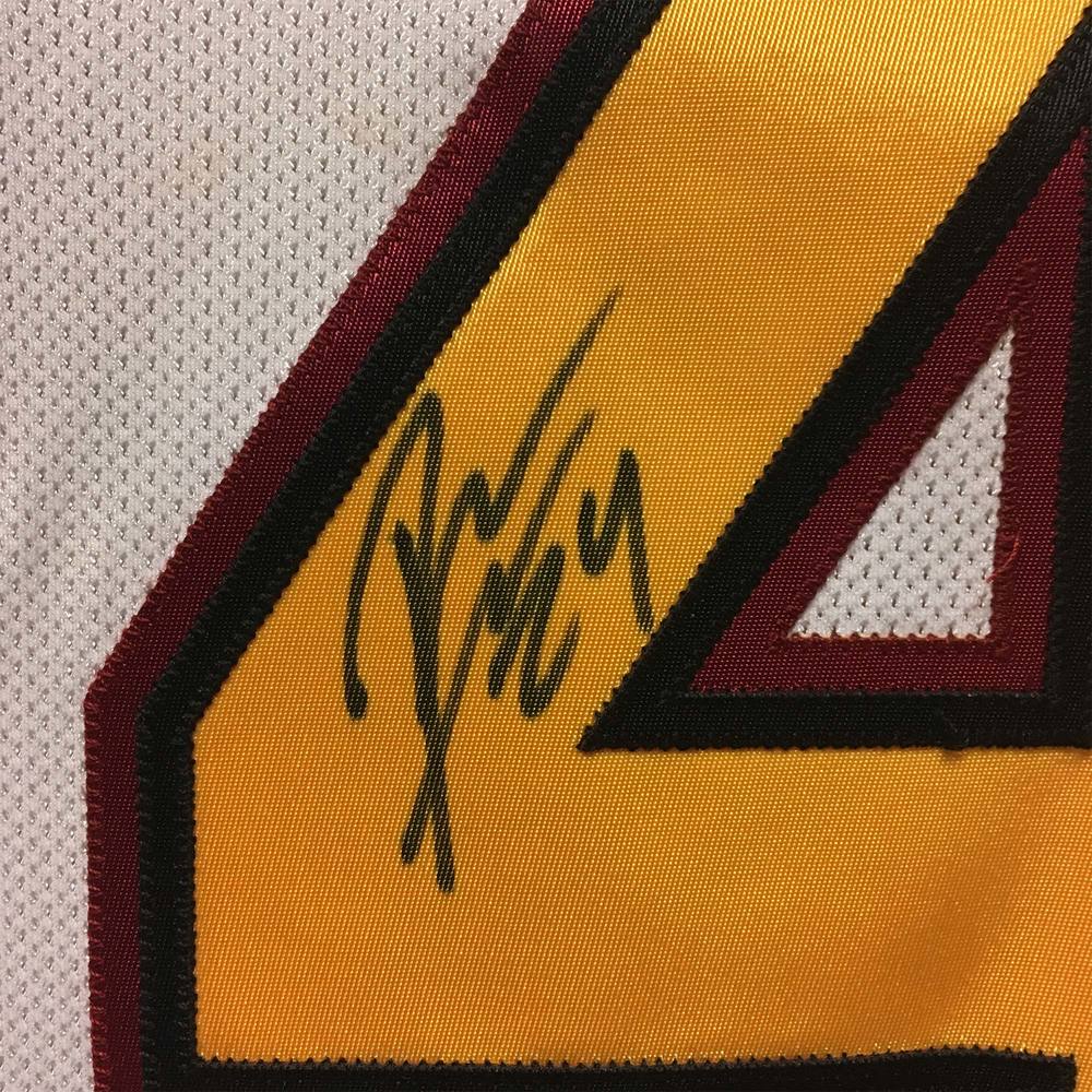 AHL Authentic - Chicago Wolves Jersey Worn and Signed by #24 Philip Holm