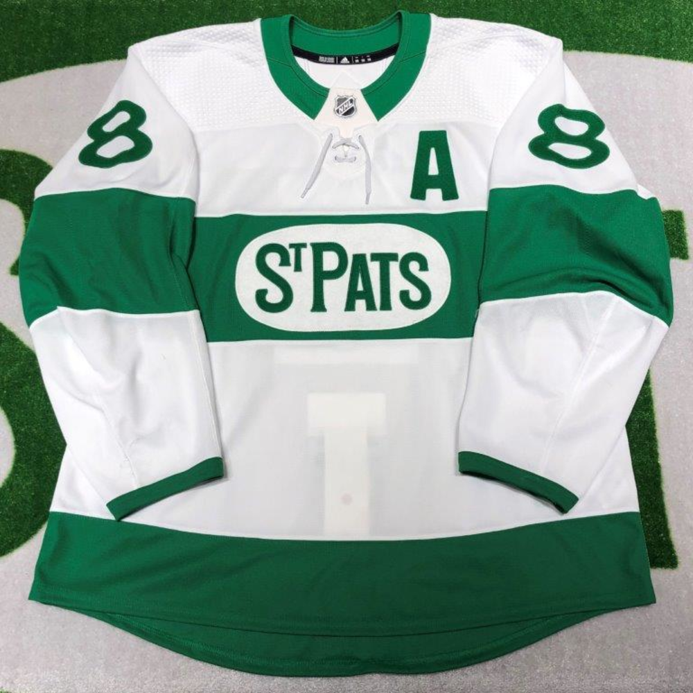 2020-21 St. Pats Jake Muzzin Game Worn Jersey | Real Sports Auction
