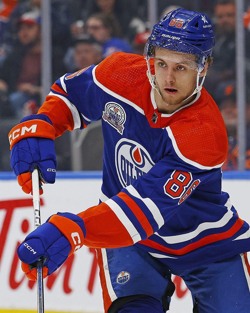 Philip Broberg #86 - 2023-24 Edmonton Oilers vs New York Rangers Game ...