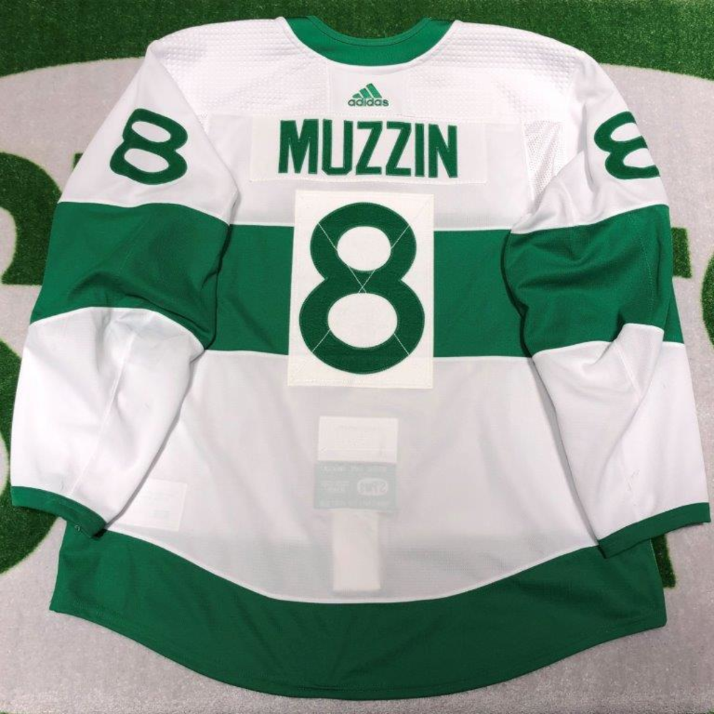 2020-21 St. Pats Jake Muzzin Game Worn Jersey | Real Sports Auction