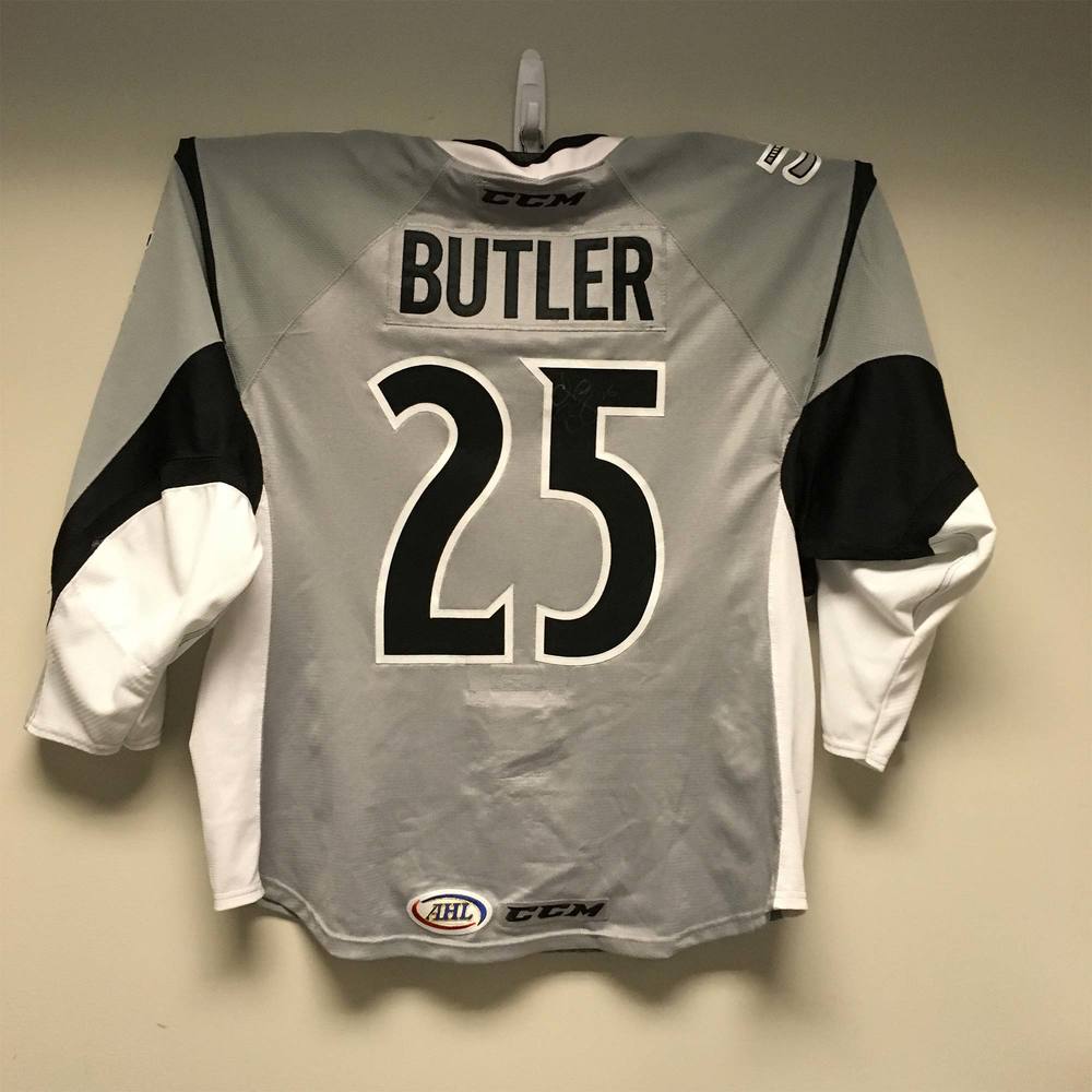 AHL Authentic - San Antonio Rampage Captains Jersey Worn and Signed by ...