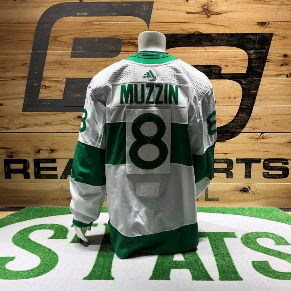 2020-21 St. Pats Jake Muzzin Game Worn Jersey | Real Sports Auction
