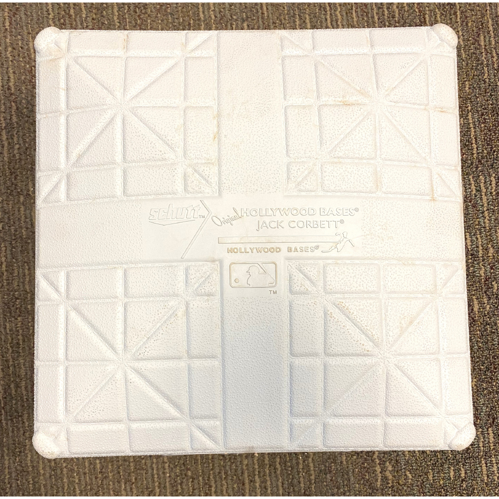 2020 Detroit Tigers Comerica Park Game-Used Base with In Loving Memory ...