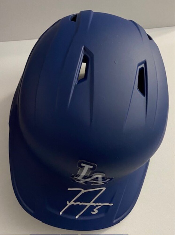 Freddie Freeman Autographed Dodgers Helmet | MLB Auctions