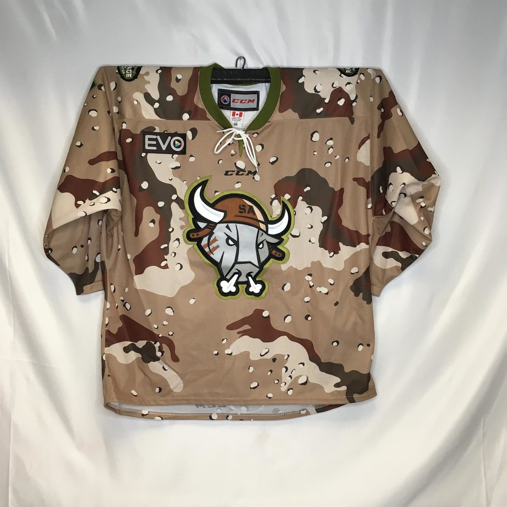 AHL Authentic - 2019-20 San Antonio Rampage Military Appreciation ...