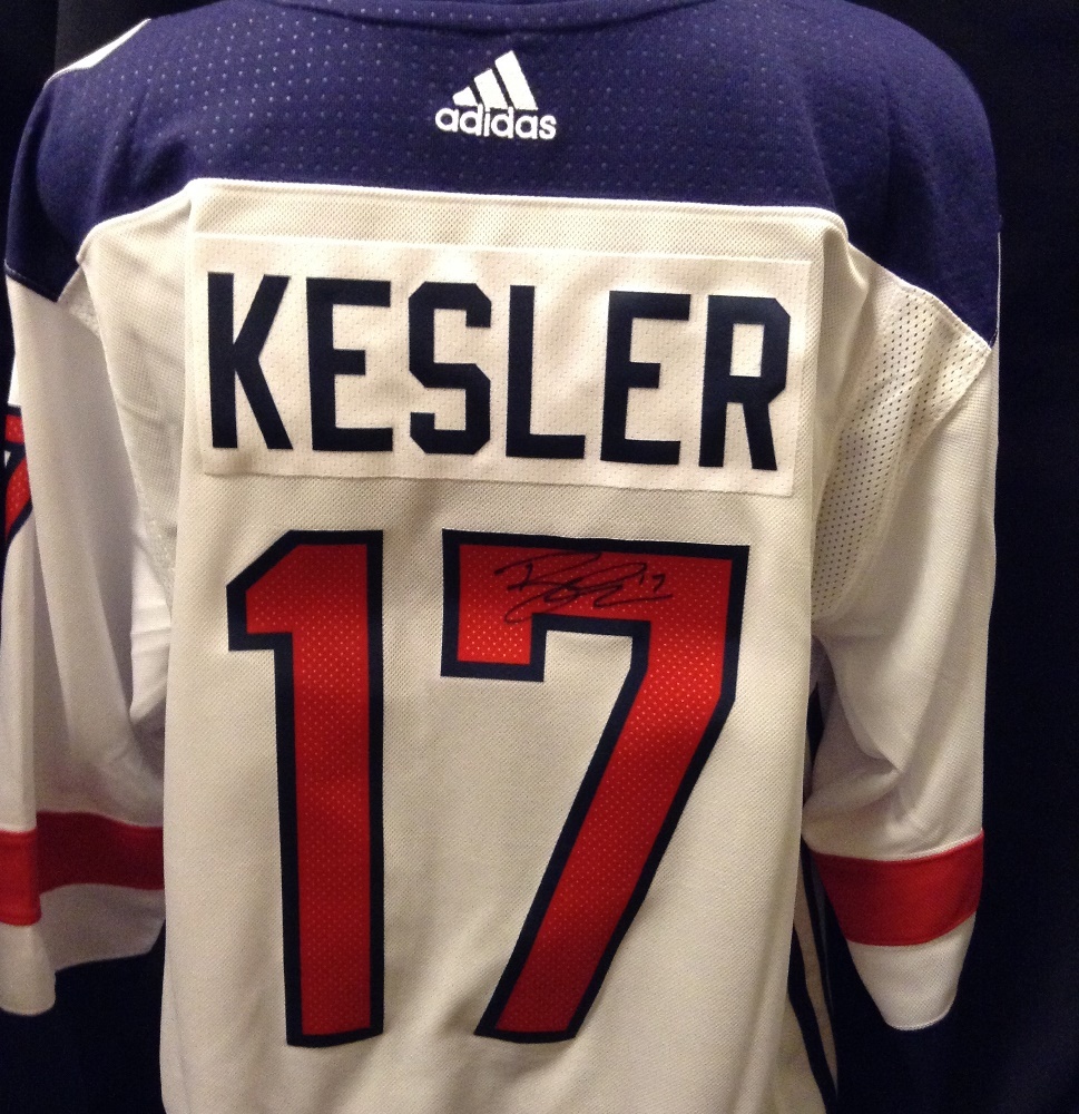 #17 Ryan Kesler Autographed World Cup of Hockey Jersey - NHL Auctions