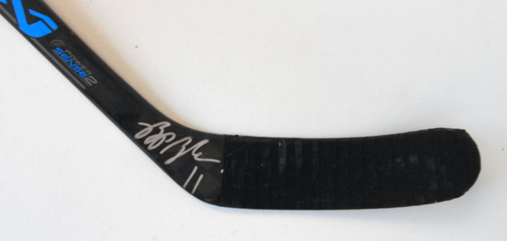 #11 Brian Boyle Game Used Stick - Autographed - Tampa Bay Lightning ...