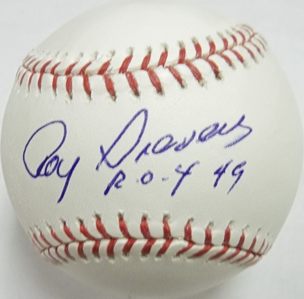 Roy Sievers "ROY '49" Autographed Baseball | MLB Auctions