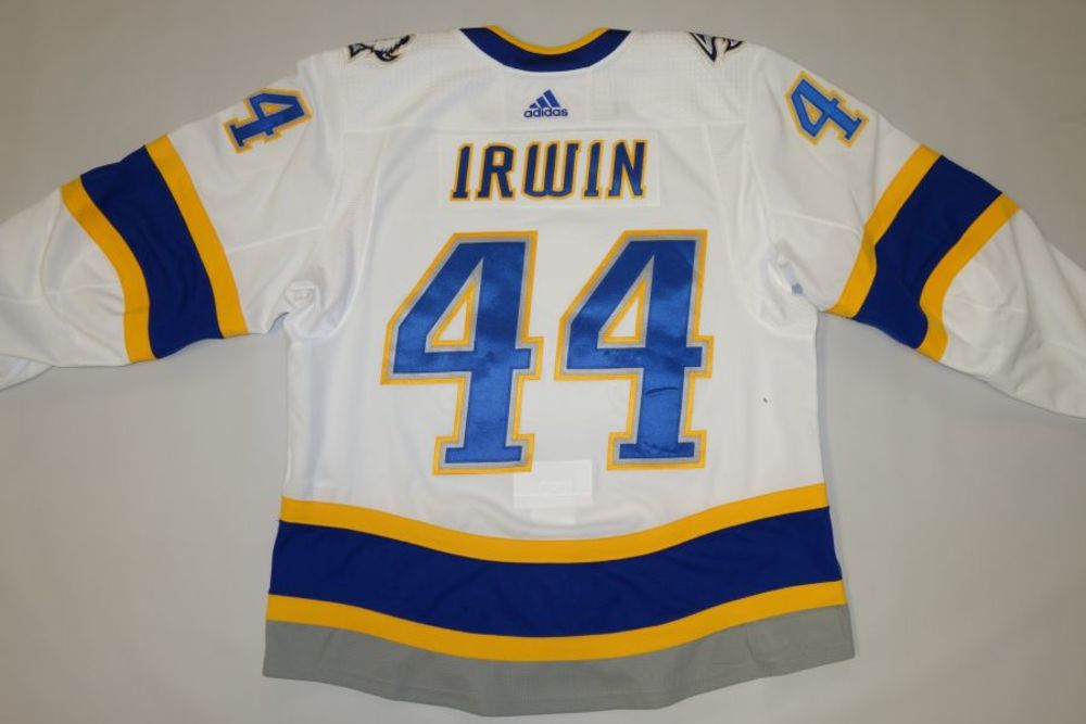 Matt Irwin 2021 Buffalo Sabres Reverse Retro Jersey - NHL Auctions