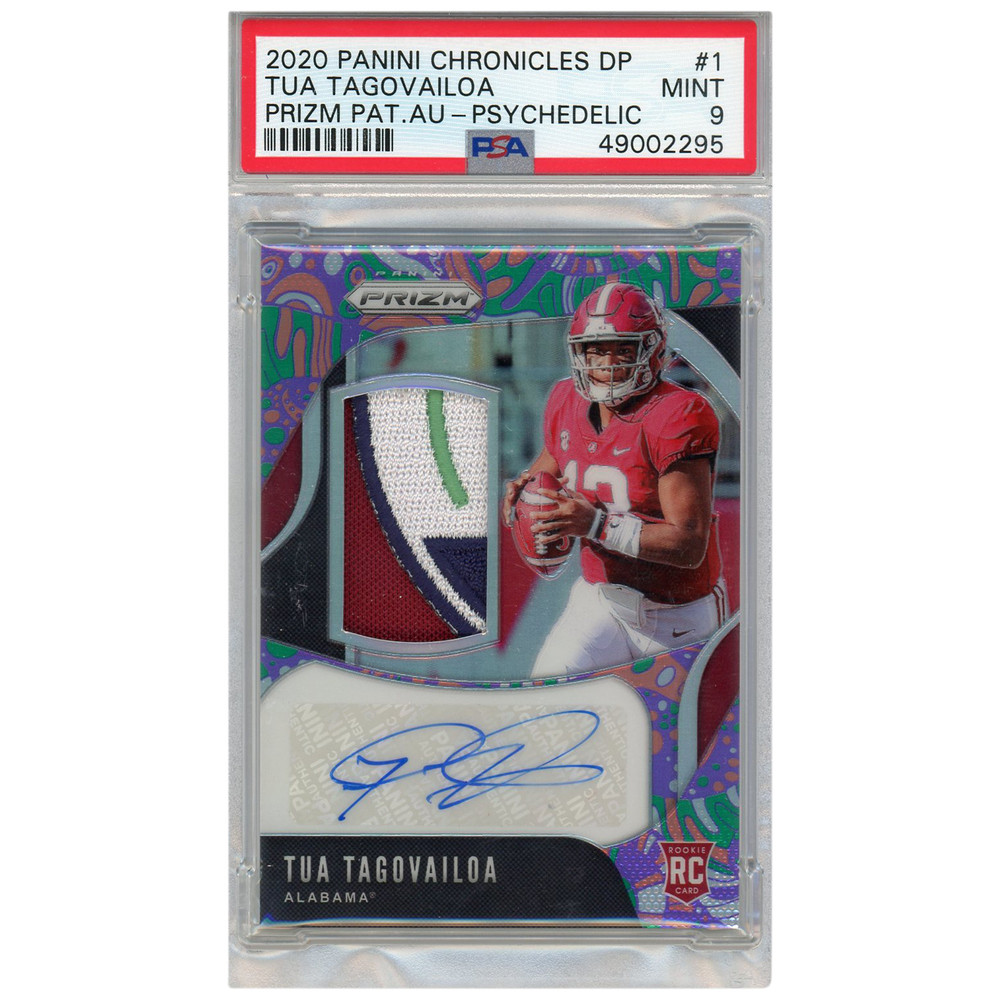 Tua Tagovailoa Alabama Crimson Tide Autographed 2020 Panini Chronicles ...