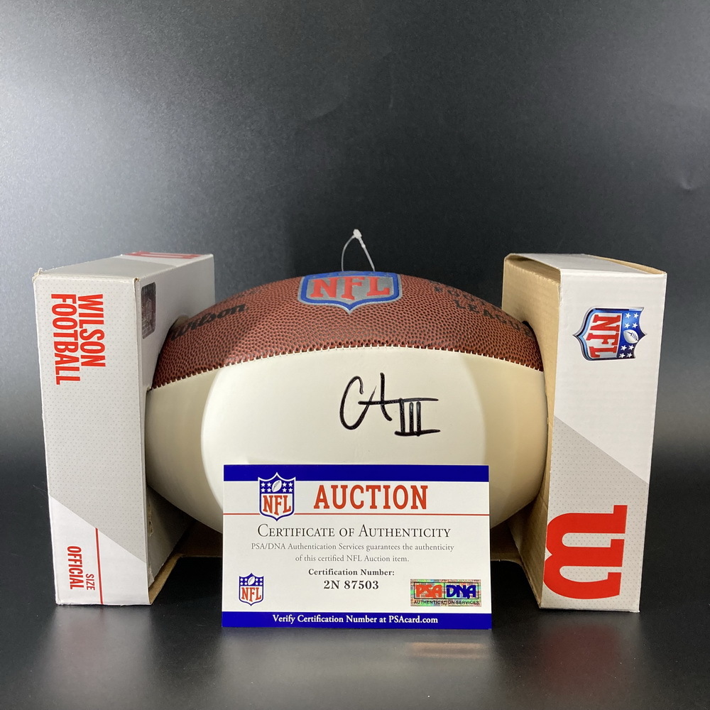 NFL - Steelers Calvin Austin Signed Panel Ball | The official auction ...