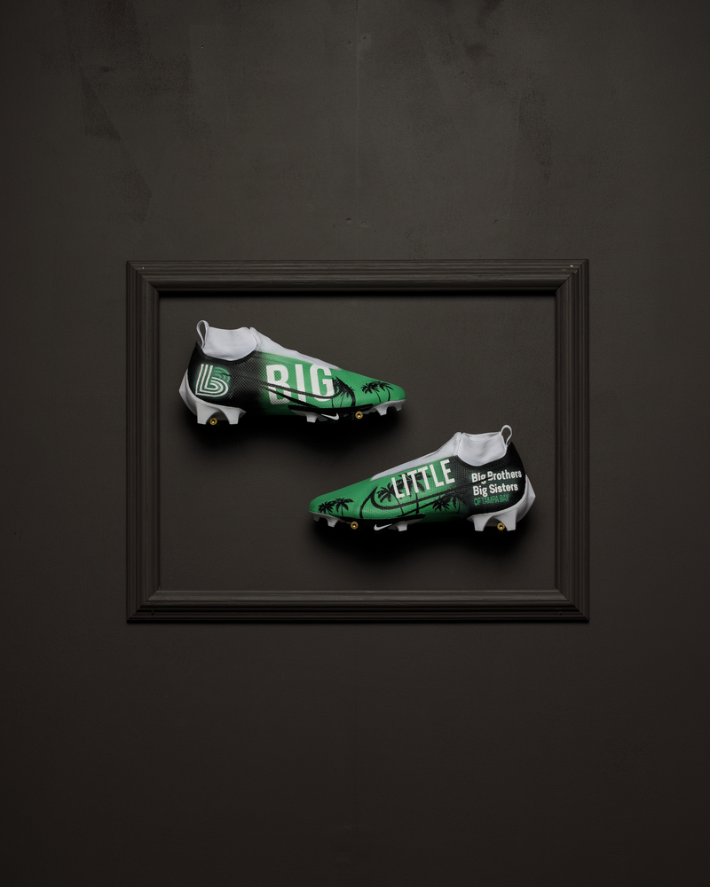 MCMC - Rachaad White Custom Cleats 2022 Season- Supporting Big Brothers ...