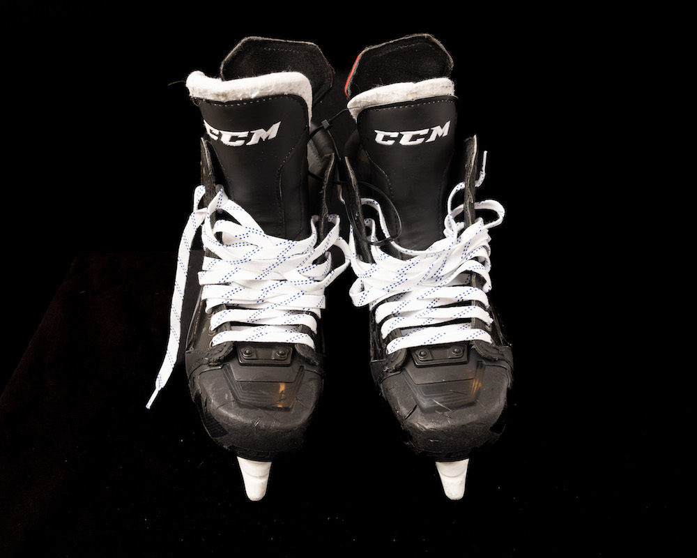 Signed and Game-Used CCM Skates by #79 K'Andre Miller - NHL Auctions