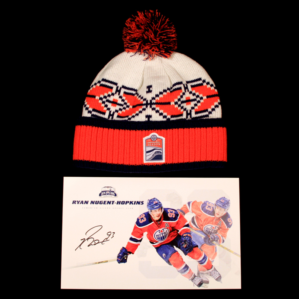 Ryan Nugent-Hopkins #93 - Autographed Edmonton Oilers Player Card And ...