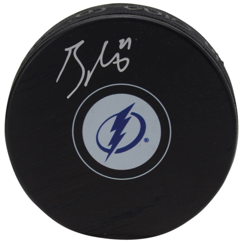 Brayden Point Tampa Bay Lightning Autographed Hockey Puck - NHL Auctions