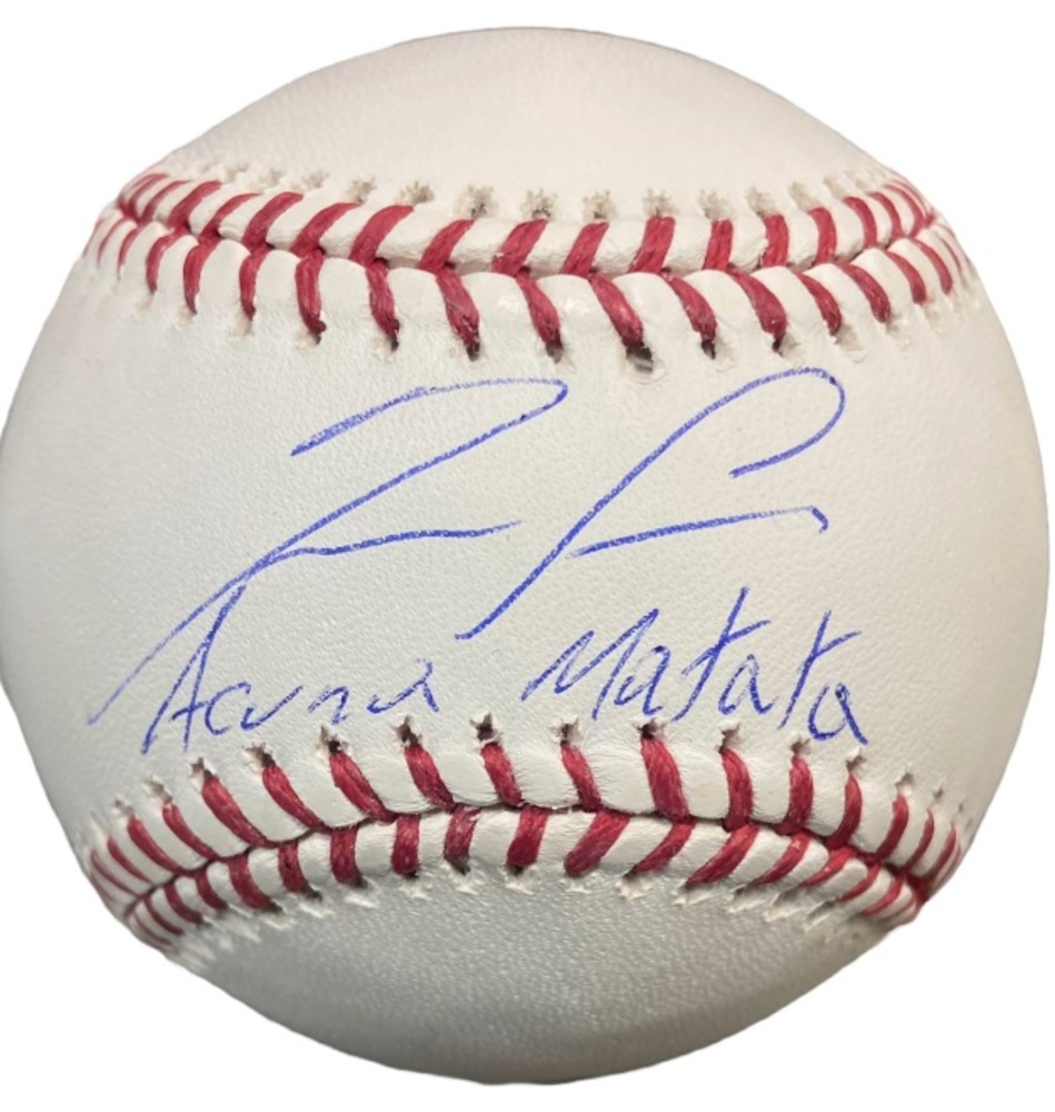 Ronald Acuna Jr. Autographed "Acuna Matata" Baseball | MLB Auctions