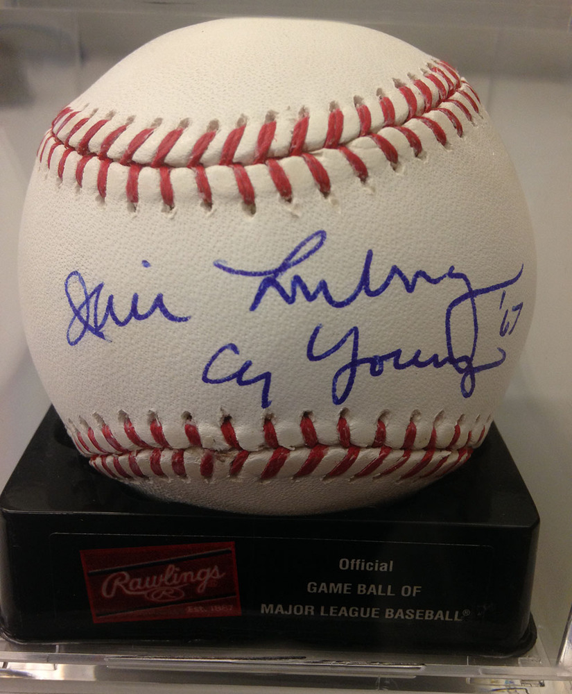 Baseball Assistance Team: Jim Lonberg "Cy Young 67" Autographed ...