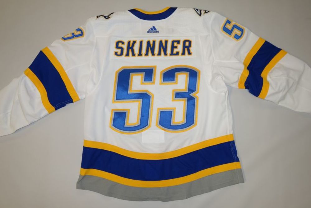 Jeff Skinner 2021 Buffalo Sabres Reverse Retro Jersey (2) - NHL Auctions