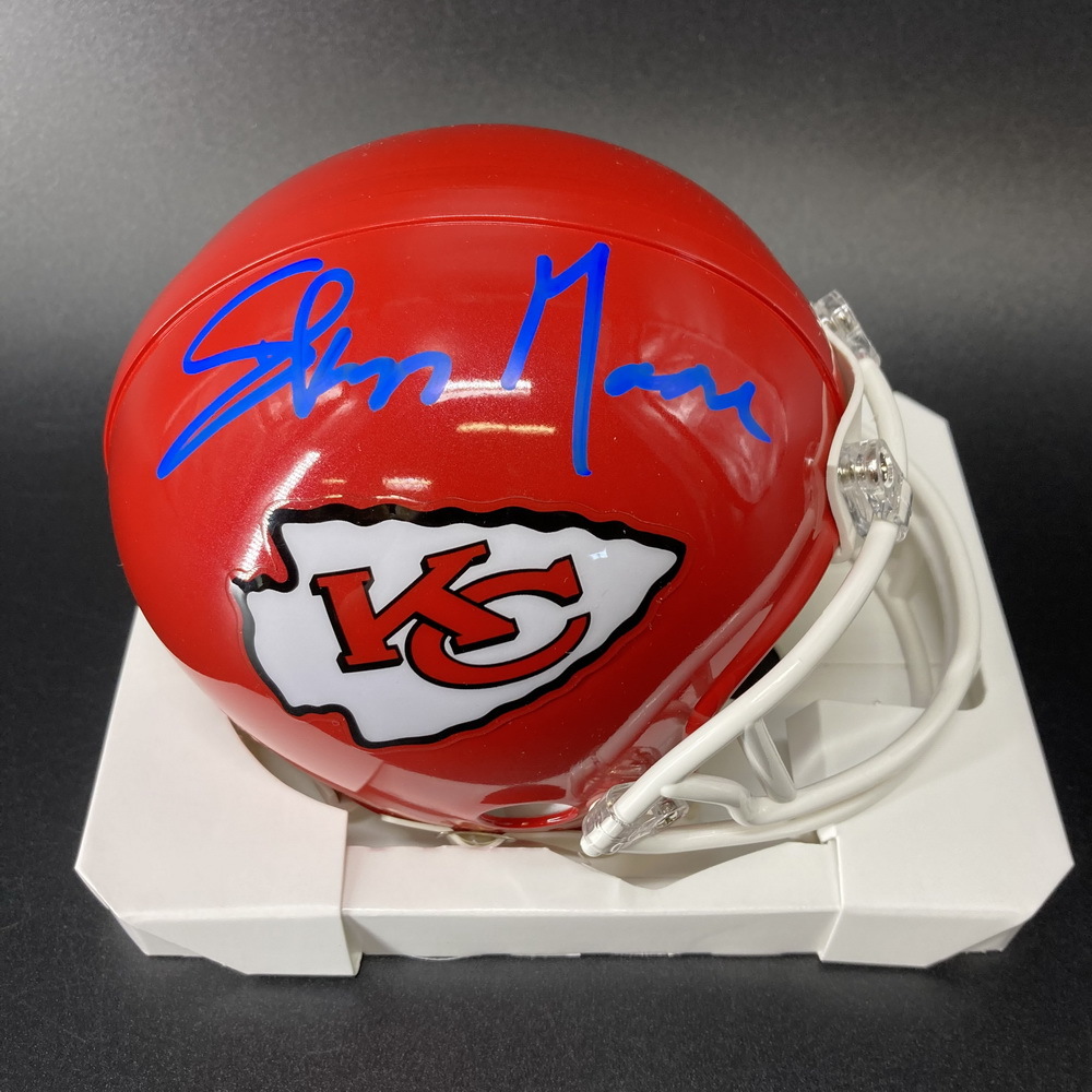 NFL - Chiefs Skyy Moore signed Chiefs Mini Helmet | The official ...