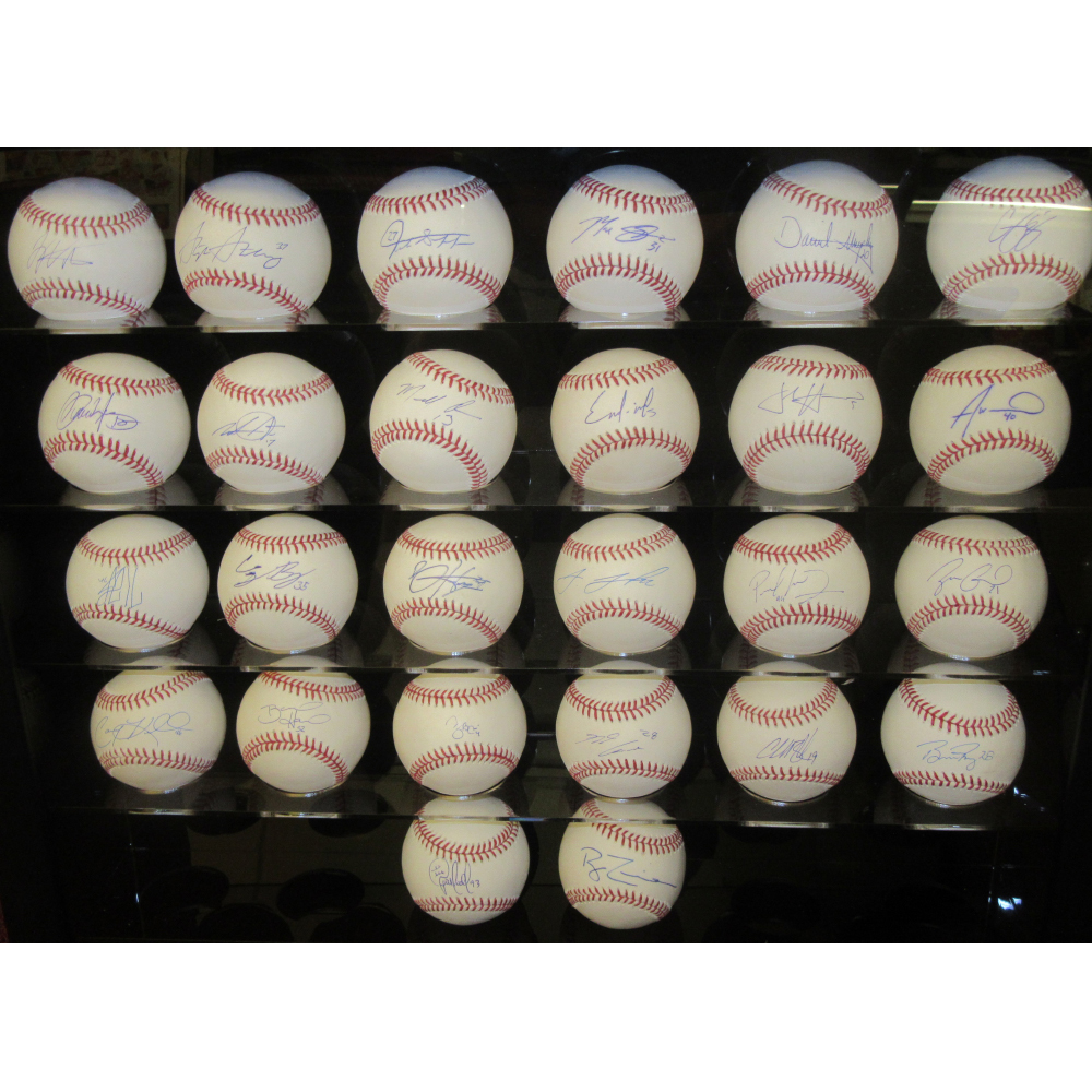 2017 National League All-Stars Autographed Baseball Set | MLB Auctions