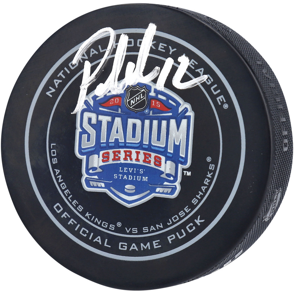 Patrick Marleau San Jose Sharks Autographed 2015 Stadium Gem Event Game ...
