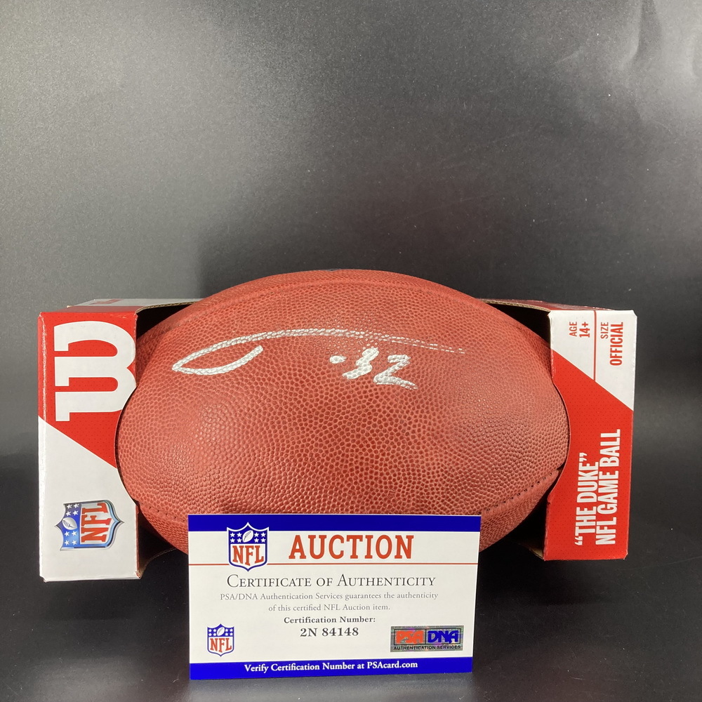 NFL - Saints Tyrann Mathieu Signed Authentic Football | The official ...