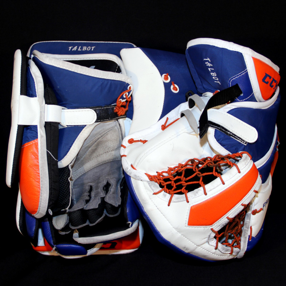 Cam Talbot #33 - Autographed 2015-16 Edmonton Oilers Game Worn CCM ...