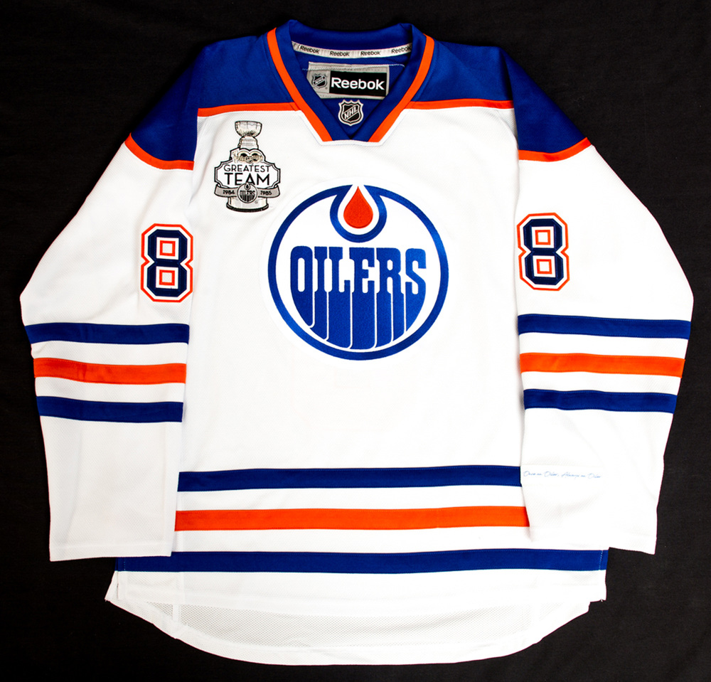 Dave Lumley #8 - 1984-85 Edmonton Oilers NHL Centennial Greatest Team ...