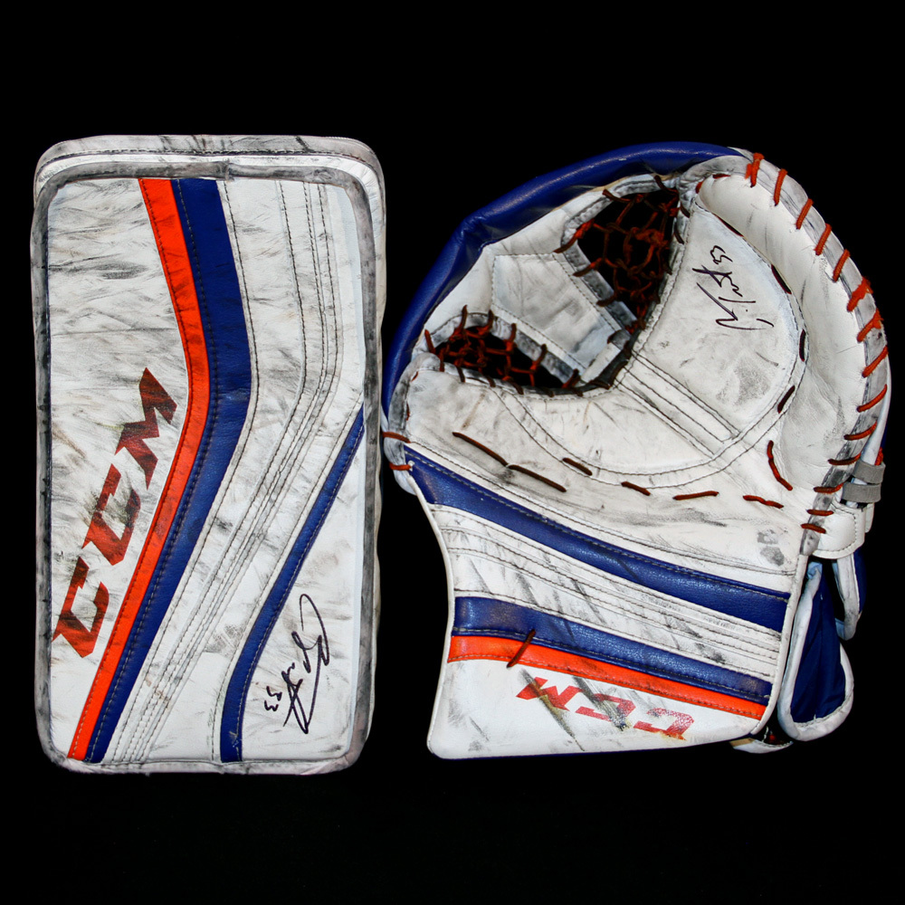 Cam Talbot #33 - Autographed 2015-16 Edmonton Oilers Game Worn CCM ...