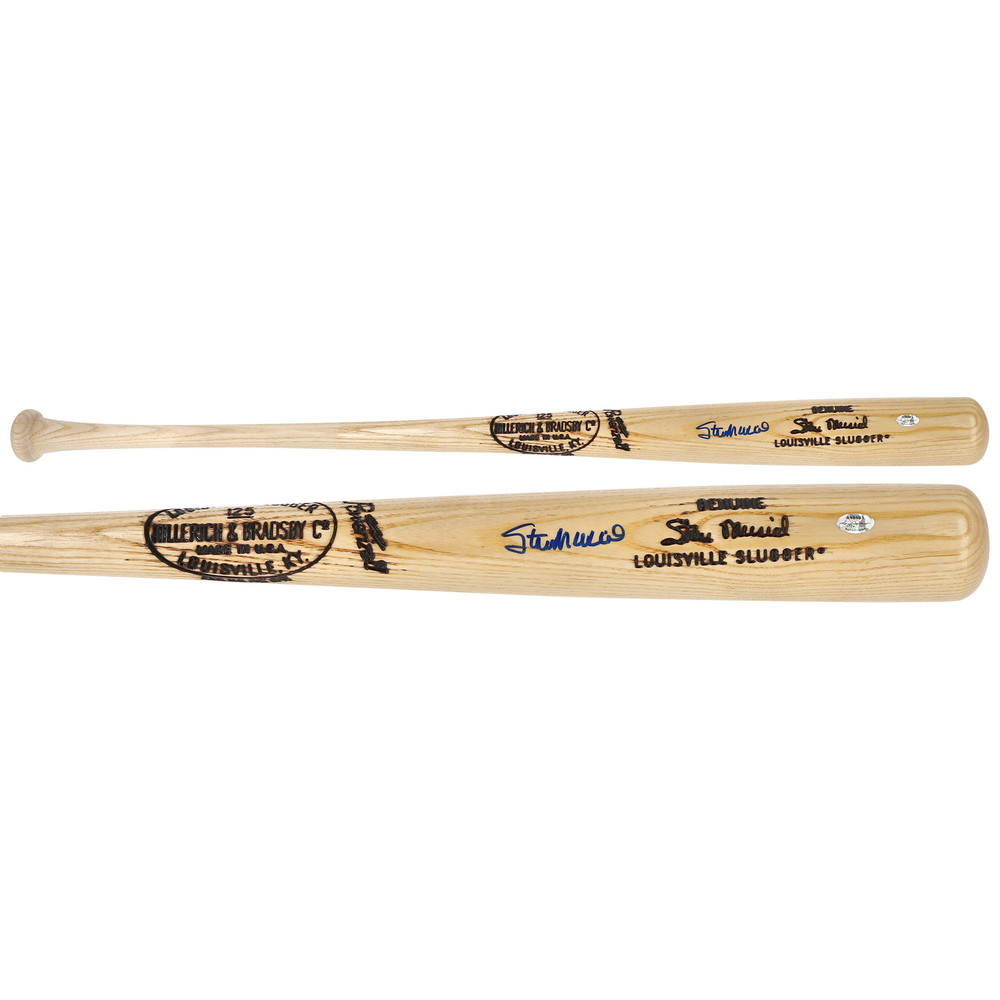 Stan Musial St. Louis Cardinals Autographed Louisville Slugger Bat ...