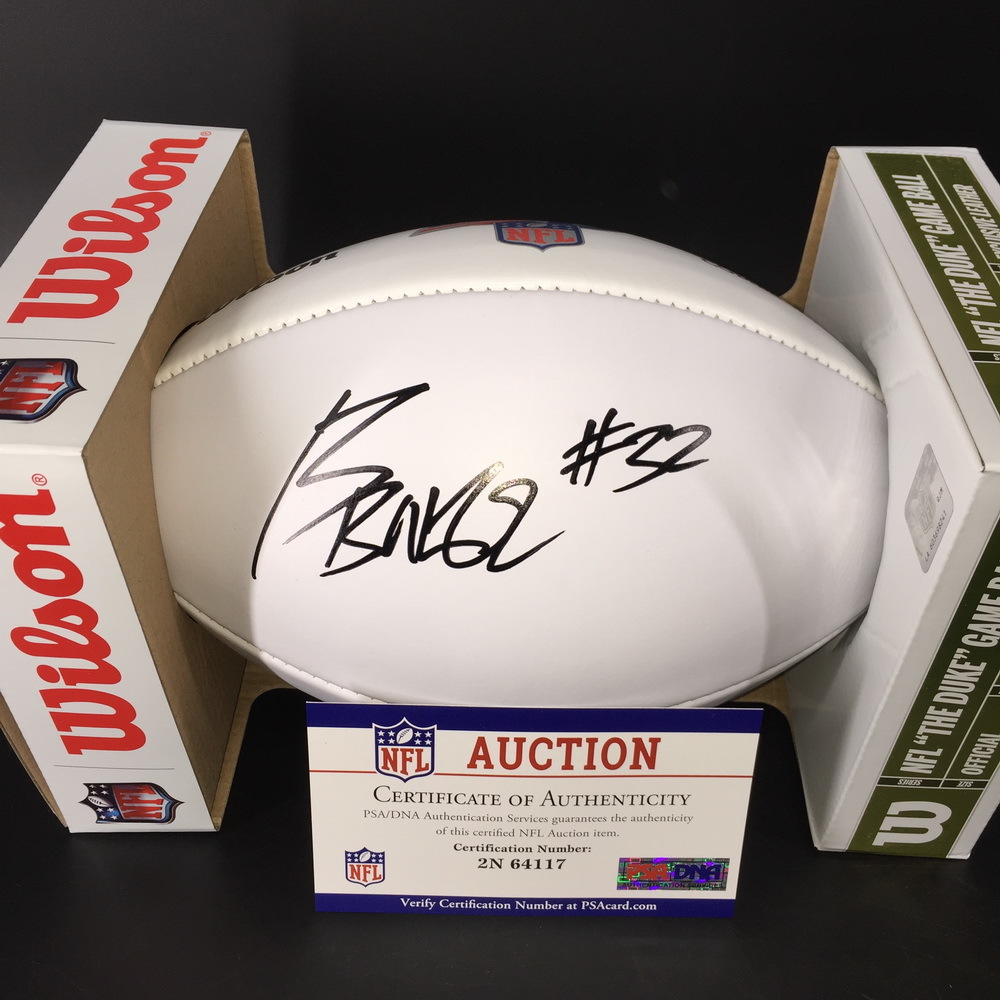NFL - Cardinals Budda Baker Signed Panel Ball | The official auction ...