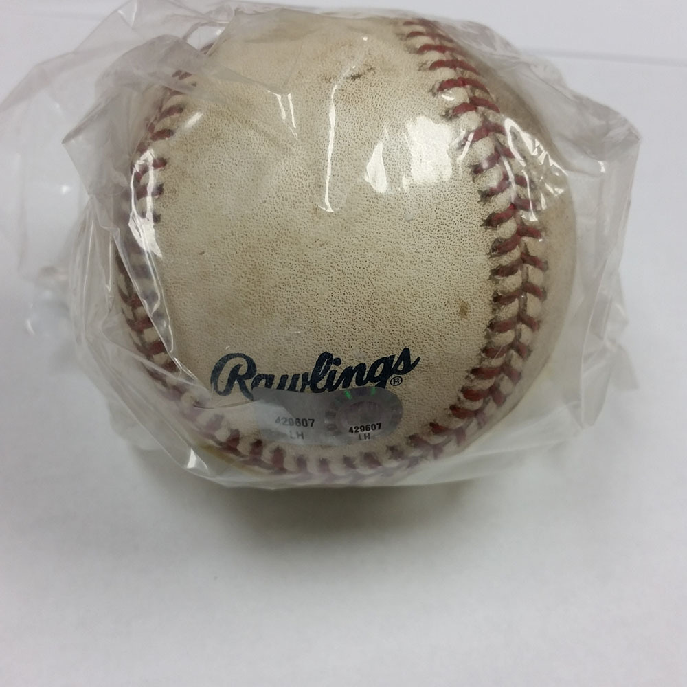 2009 ALCS New York Yankees VS. L.A. Angels Game-Used Game 4 Baseball ...