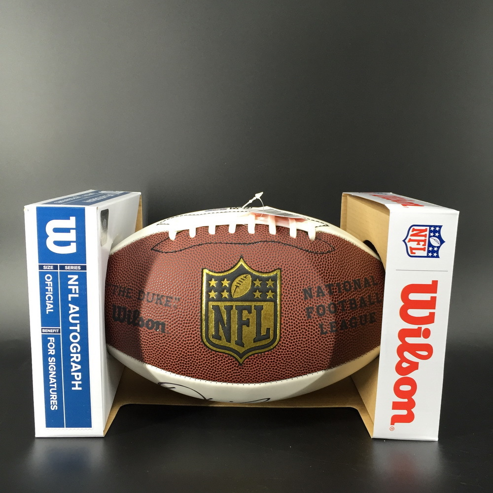 NFL - Steelers Dewayne Hendrix Signed Panel Ball | The official auction ...