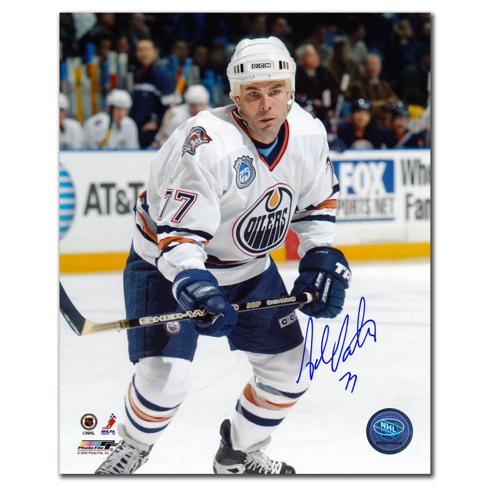 Adam Oates Edmonton Oilers Autographed 8x10 - NHL Auctions
