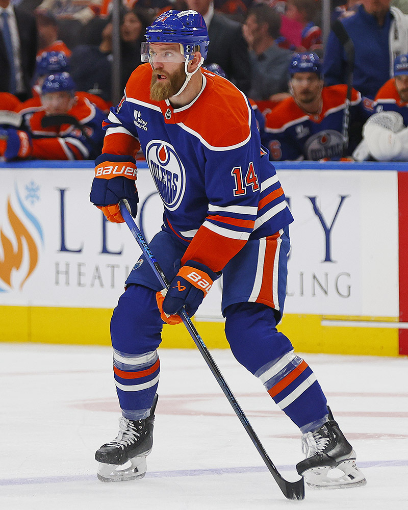 Mattias Ekholm #14 - 2025-26 Edmonton Oilers vs Montreal Canadiens Game ...