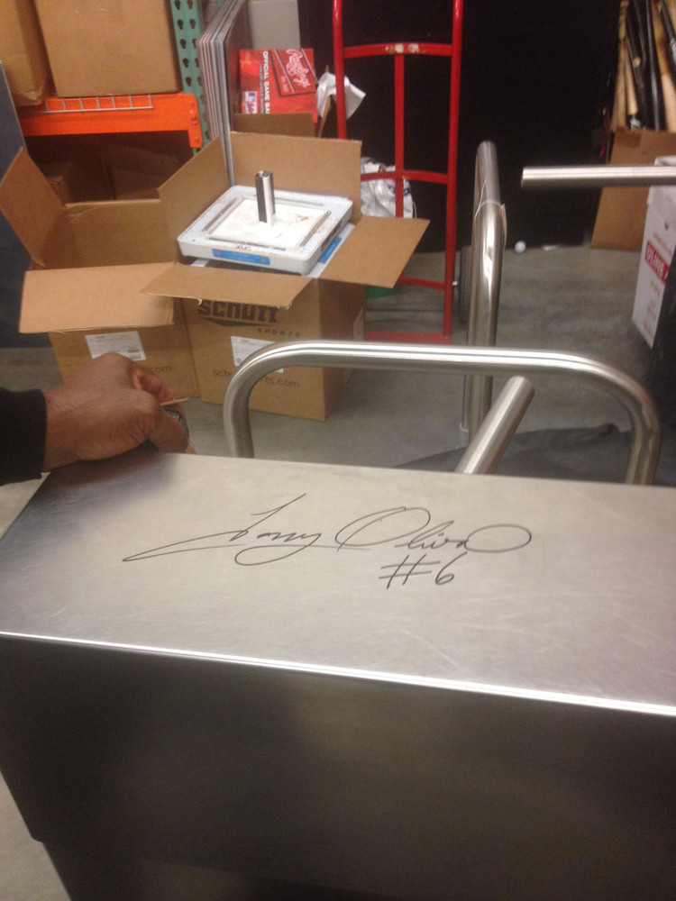 Twins Authentics: Autographed Target Field Turnstile - Gate 6 | MLB ...