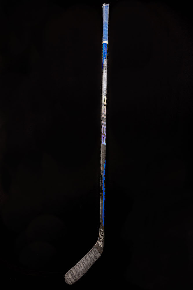 Signed and Game-Used Bauer Stick by #4 Braden Schneider - NHL Auctions