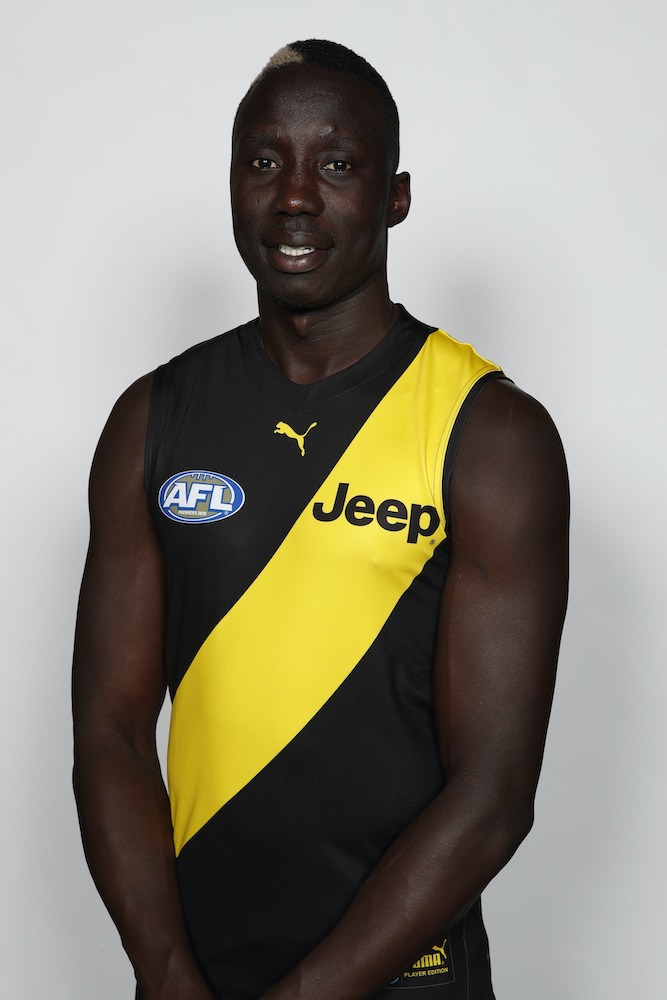 2020 Grand Final Player Issued Guernsey 41 Mabior Chol Tigerland Superstore Auctions