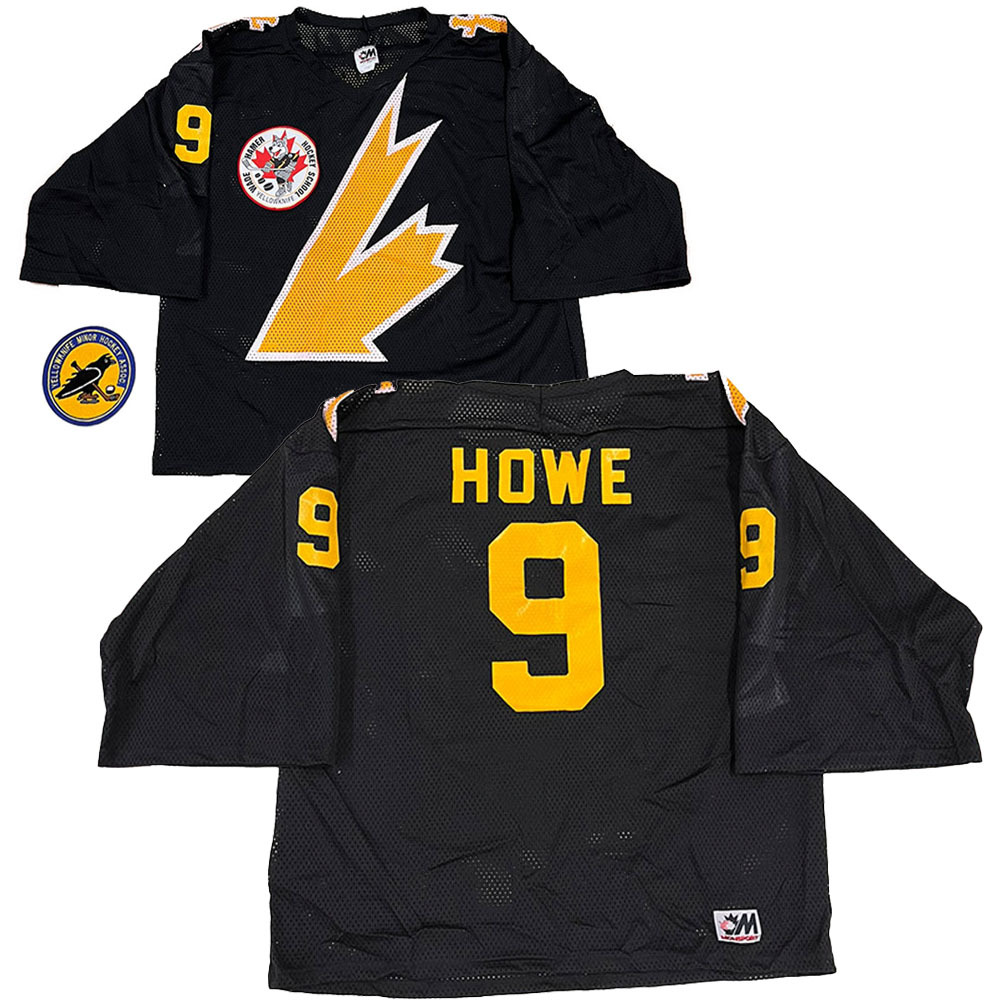 Gordie Howe Yellowknife Hockey Jersey w/Patch - NHL Auctions