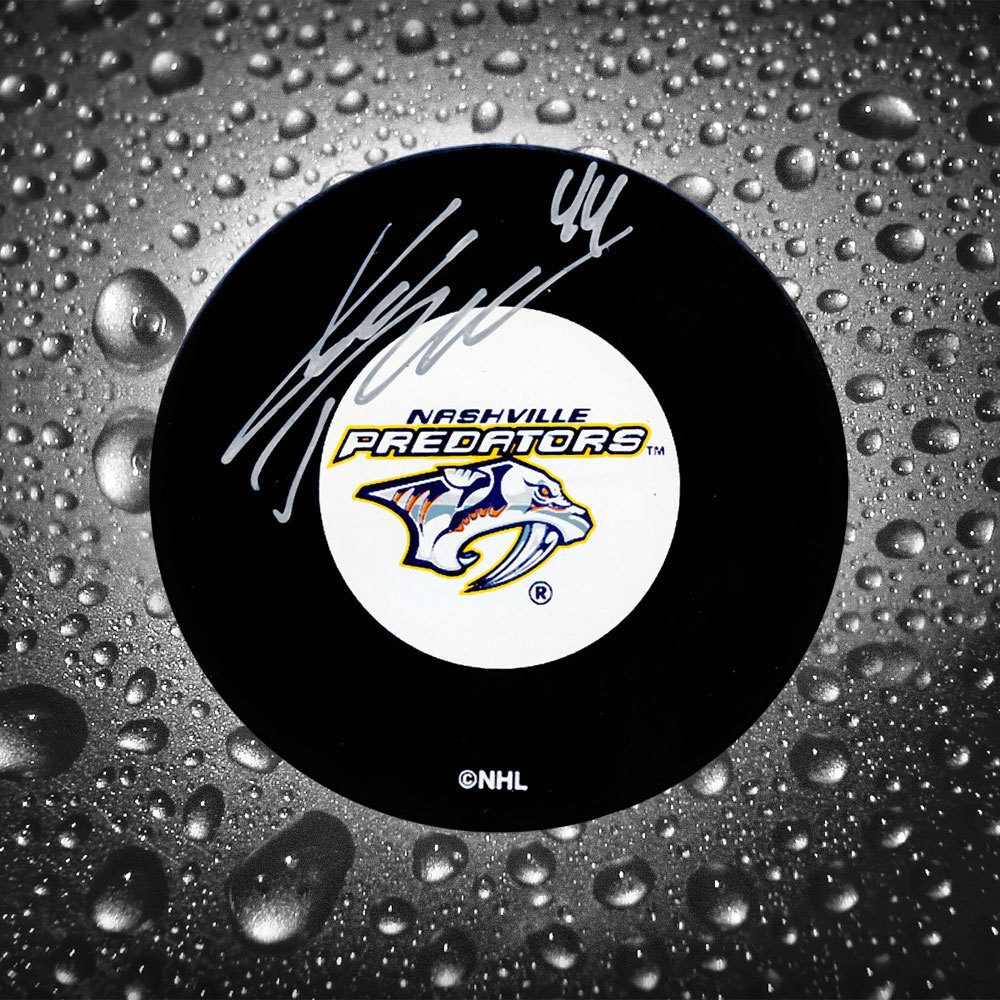 Kimmo Timonen Nashville Predators Autographed Puck - NHL Auctions