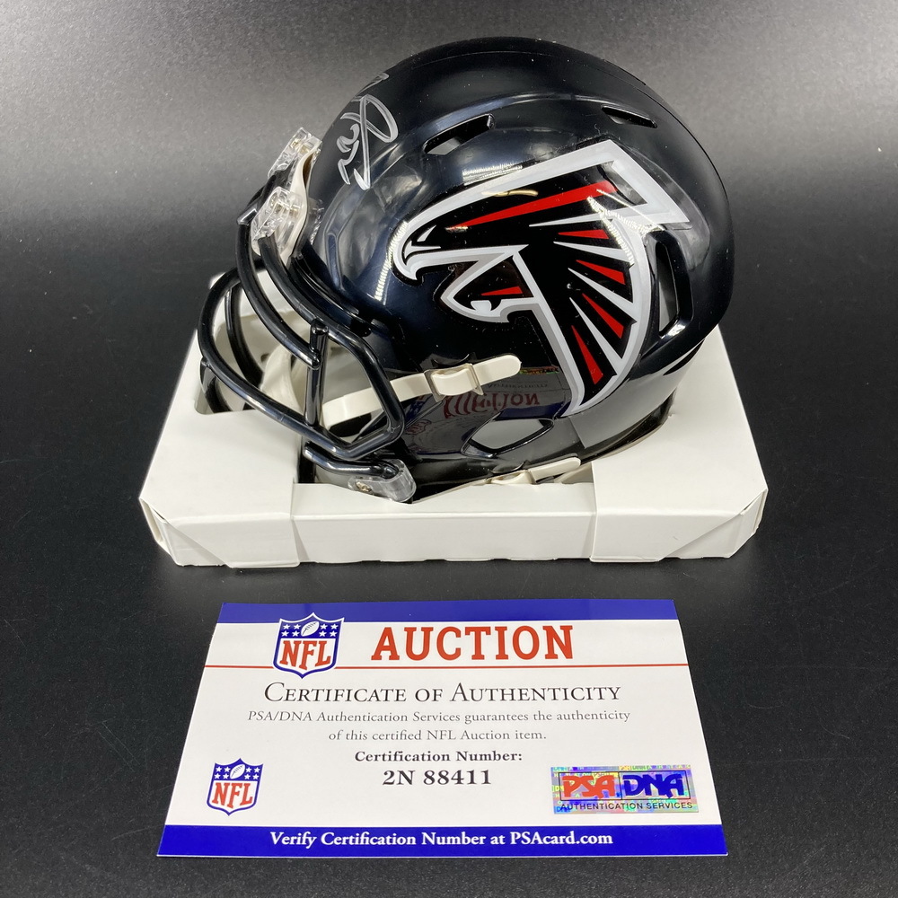 Falcons - Keanu Neal Signed Mini Helmet | The official auction site of ...