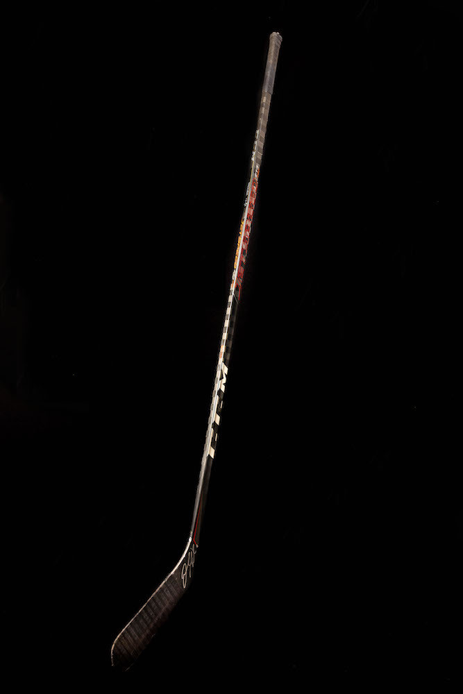 Signed and Game-Used Bauer Stick by #8 Jacob Trouba - NHL Auctions