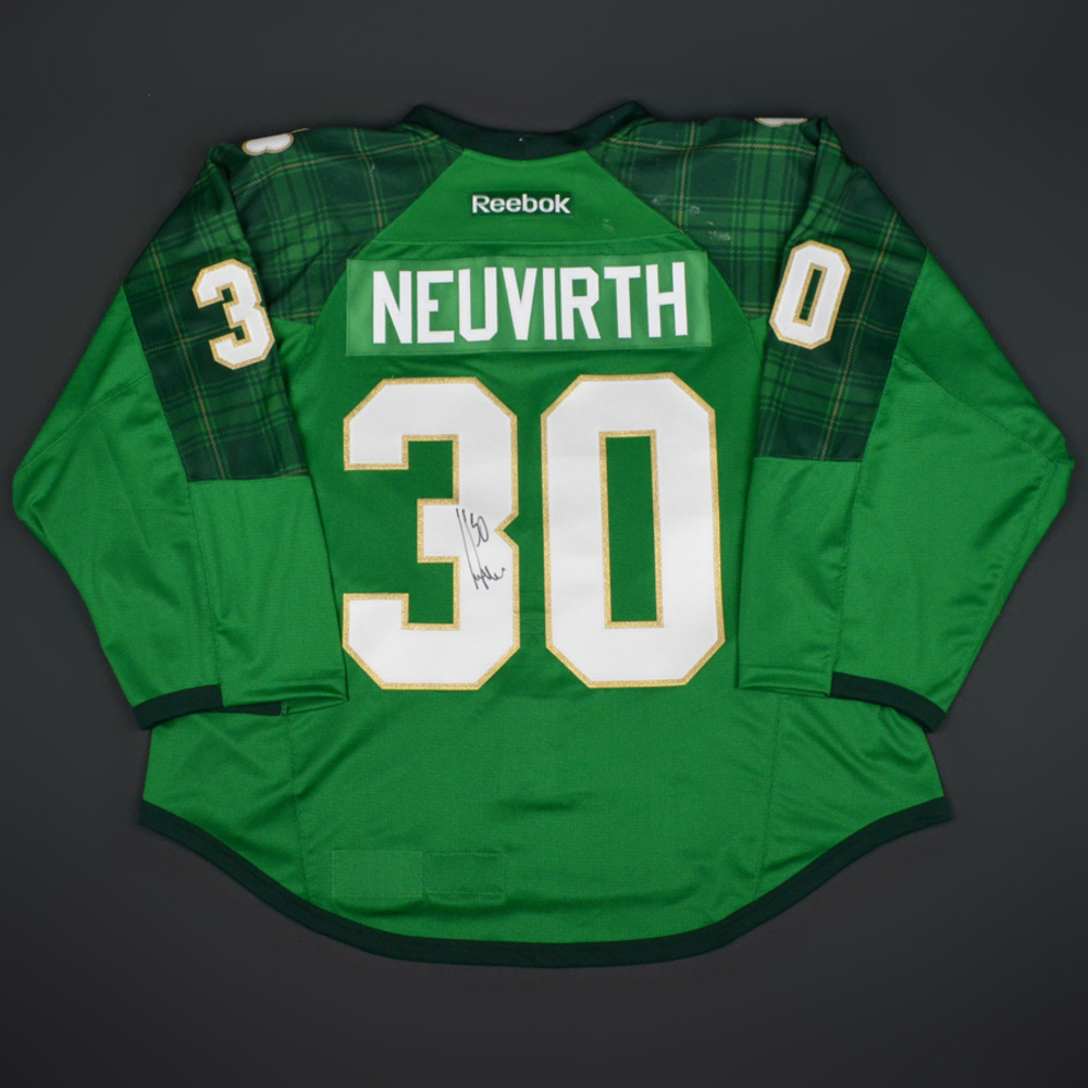 Michal Neuvirth - Philadelphia Flyers - St. Patricks's Day Autographed ...