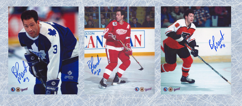 BRAD MARSH Autographed 8X10 Photo Lot - Detroit Red Wings, Toronto ...
