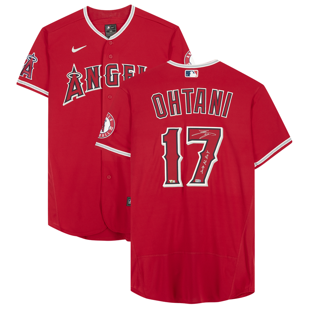 Shohei Ohtani Los Angeles Angels Autographed & Inscribed Nike #17 ...