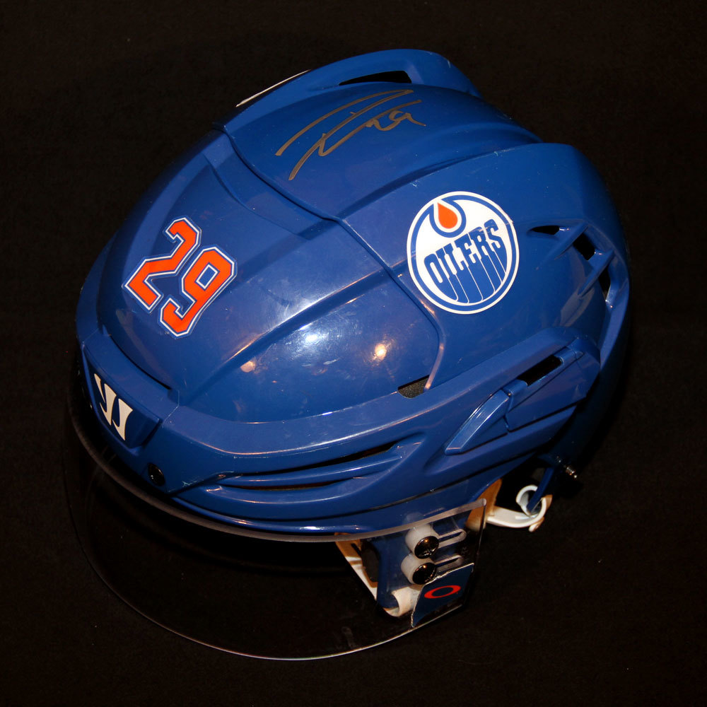 Leon Draisaitl #29 - Autographed 2016-17 Edmonton Oilers Game-Worn ...