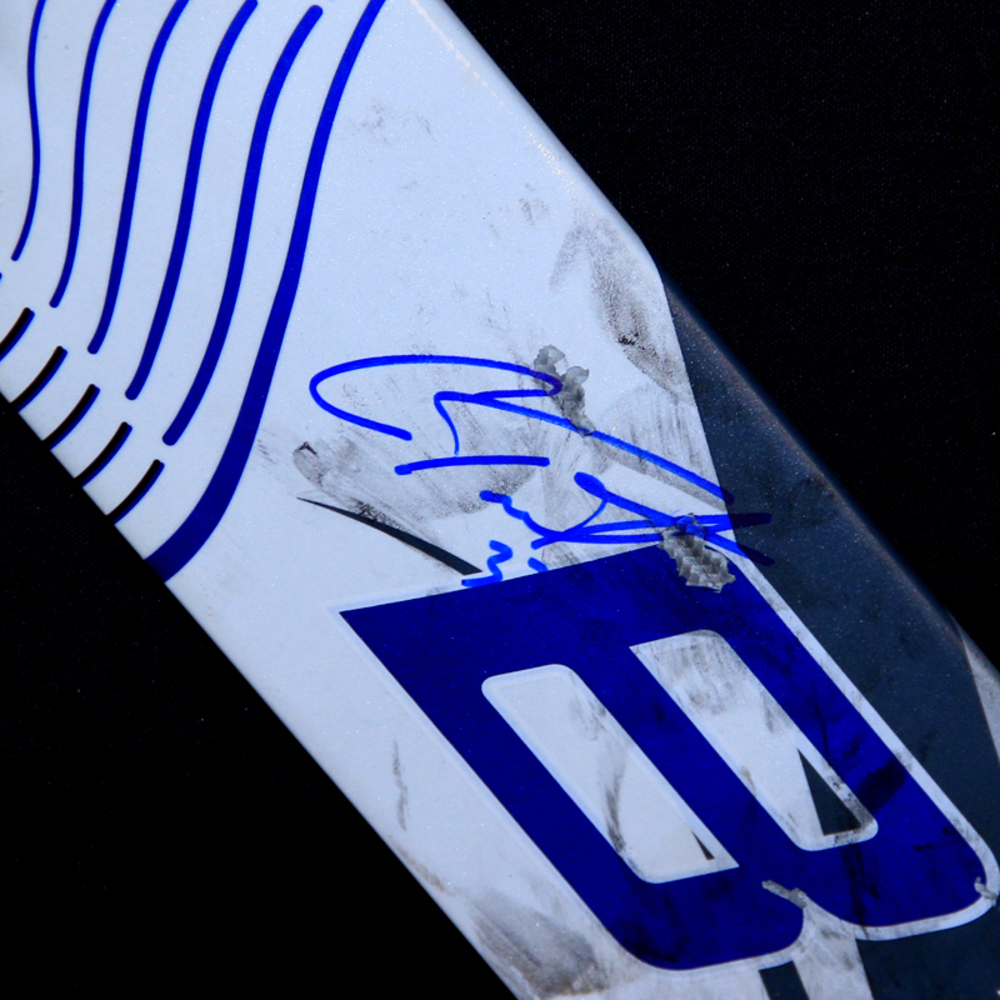 Cam Talbot #33 - Autographed 2016-17 Edmonton Oilers Game Used Bauer ...